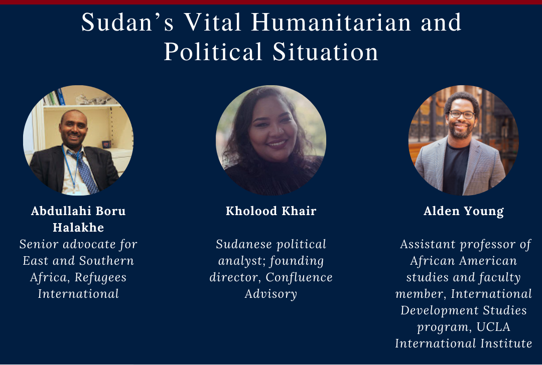 Sudan’s Vital Humanitarian and Political Situation - CCAS