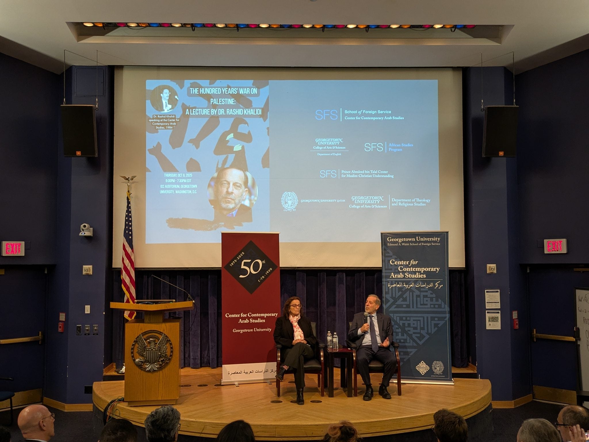 Rashid Khalidi Speaks on “100 Years’ War on Palestine” in CCAS Memorial Lecture - CCAS